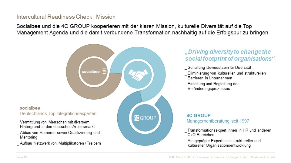 Intercultural Readiness Check | Managementberatung 4C GROUP