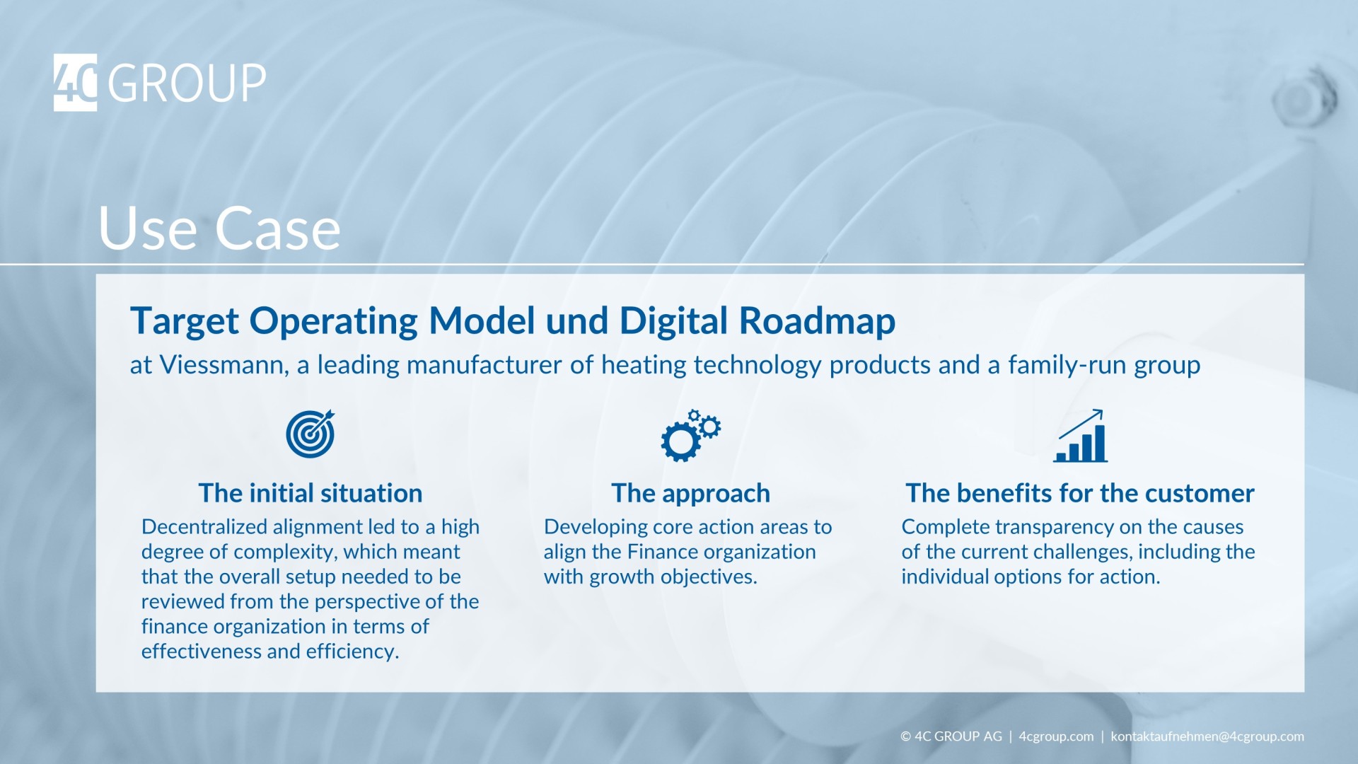 Use Case Viessmann - Target Operating Model